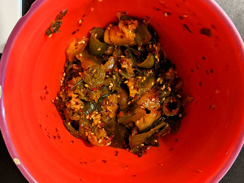 Bibimbap aux oeufs de poisson / Albap / 알밥 - Yun's