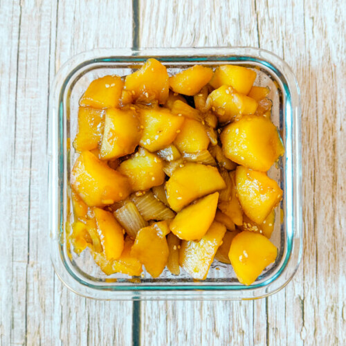 Gamja Jorim / Pommes de terres mijotées à la coréenne / 감자조림 - Yun's