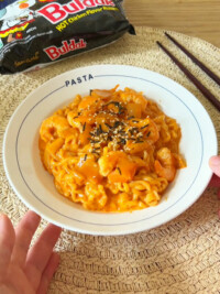 Rose Buldak Ramen / Nouille Buldak à la crème / 로제불닭 - Yun's