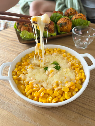 Corn Cheese / Maïs au fromage coréen / 콘치즈 - Yun's